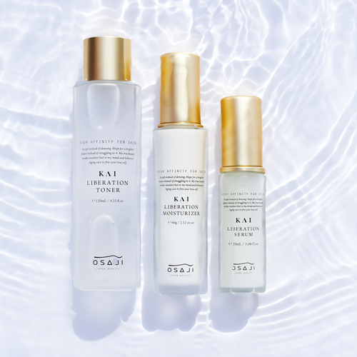 いつまでも美しい肌を。エイジング意識の新しいスキンケアライン「OSAJI KAI」が登場 | bis[ビス]